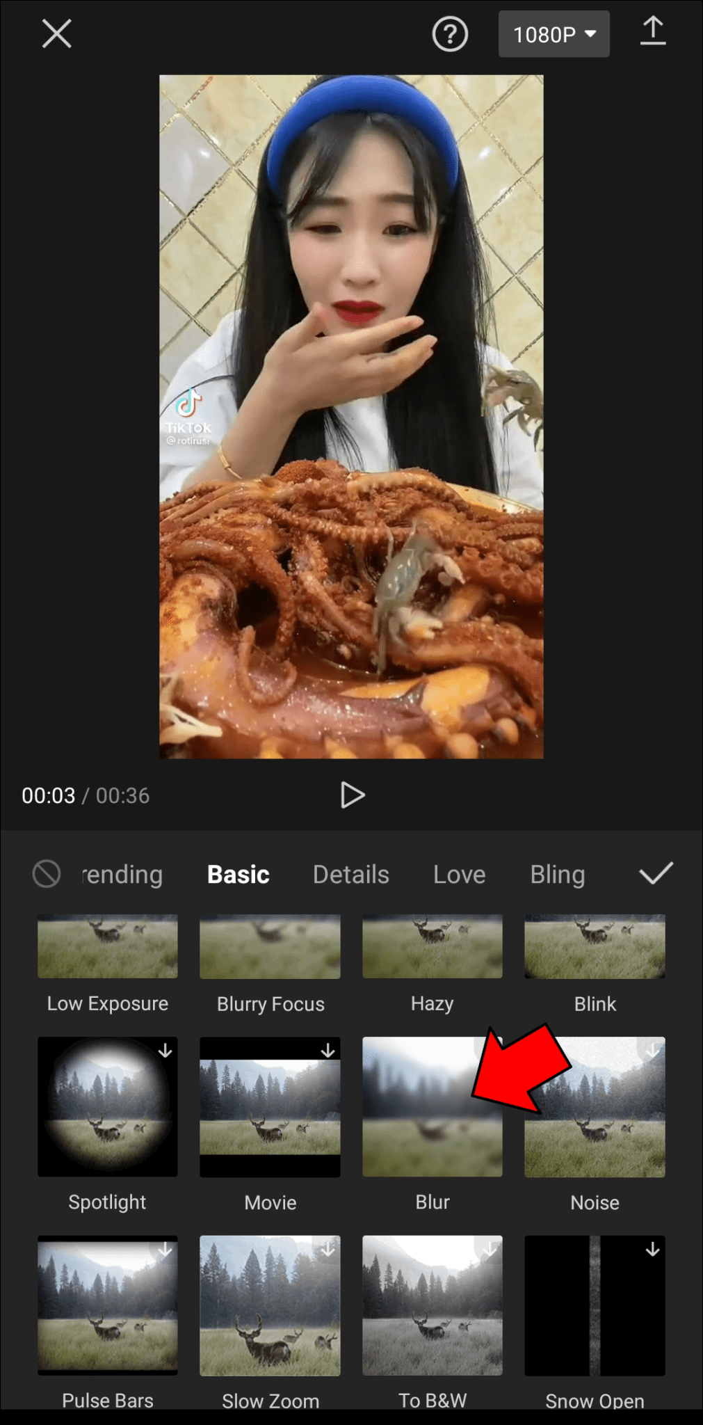 How To Add Blur To A Photo Or Video In Capcut