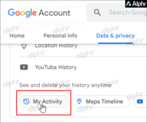 How to View Your Google Search History