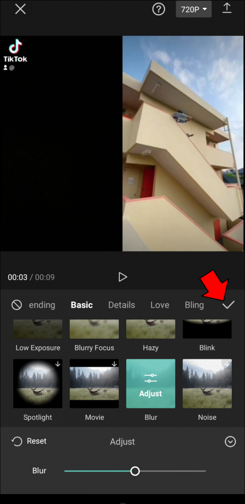 How To Add Blur to a Photo or Video in CapCut