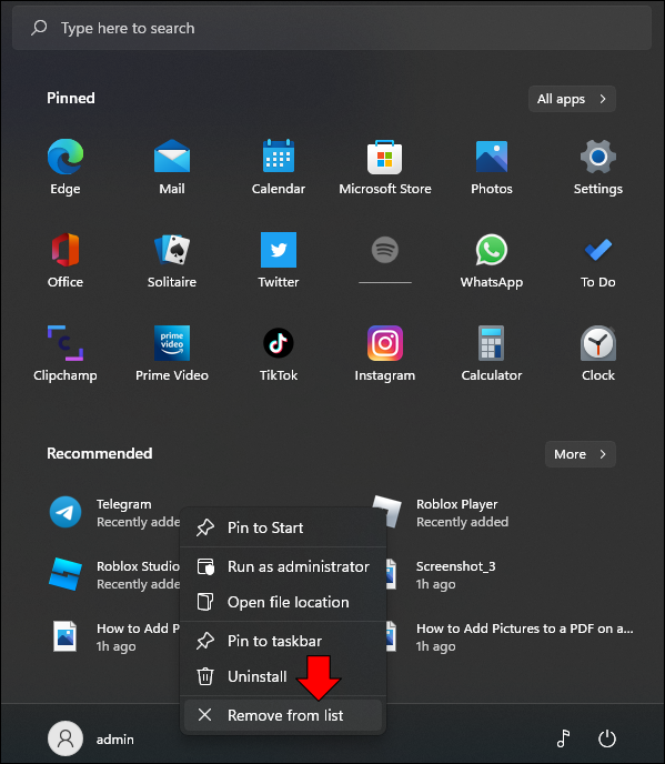 How to Remove Recommended in Windows 11