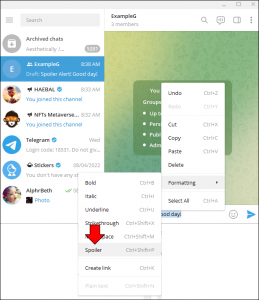 How to Use the Spoiler Tag in Telegram