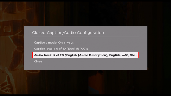 How to Turn Off Audio Descriptions in HBO Max