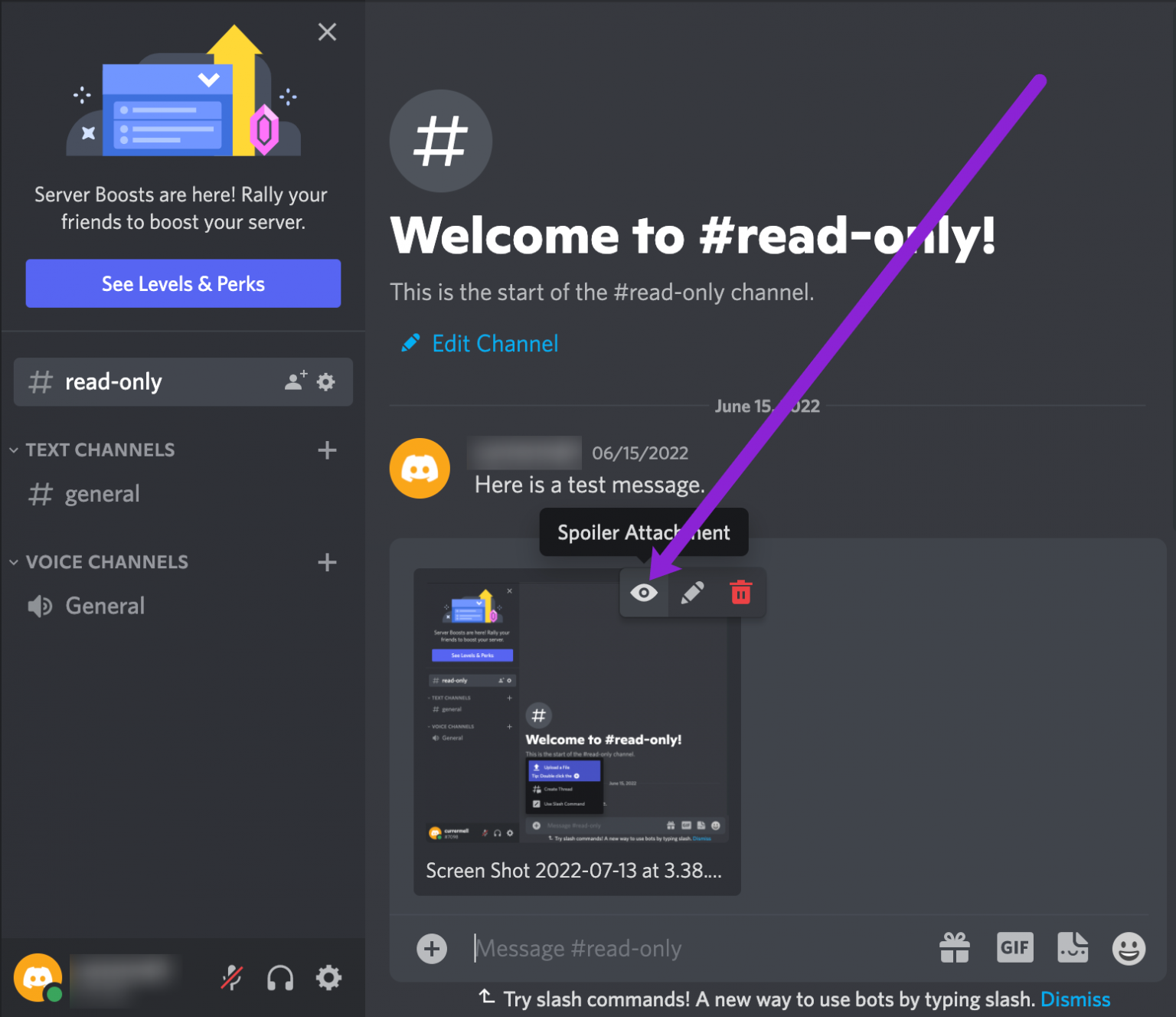 How To Make a Spoiler Text or Image in Discord