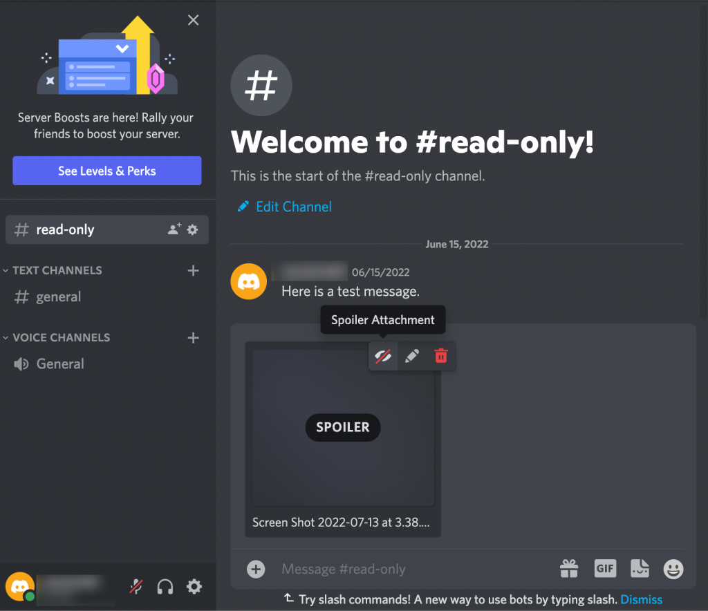 How To Make a Spoiler Text or Image in Discord