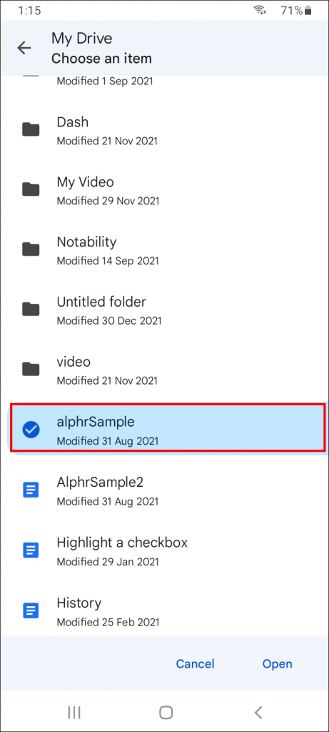 How To Open a DOCX File With Google Docs