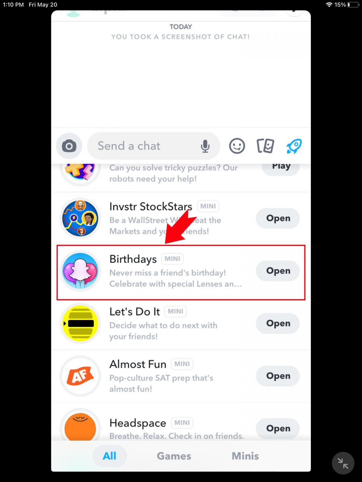 How To Check Your Friend's Birthdays on Snapchat