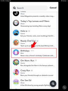 How To Check Your Friend's Birthdays on Snapchat
