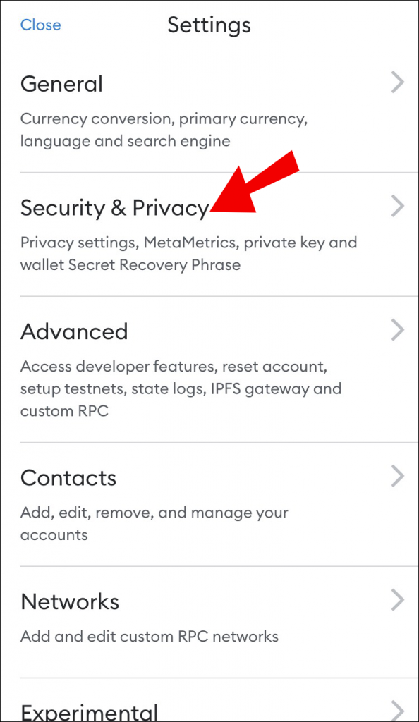 How To Find Your Secret Recovery Phrase in MetaMask