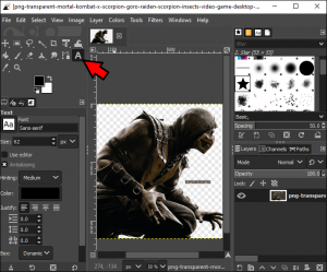 How To Move a Layer in GIMP