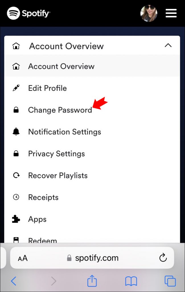 How to Change the Password to a Spotify Account