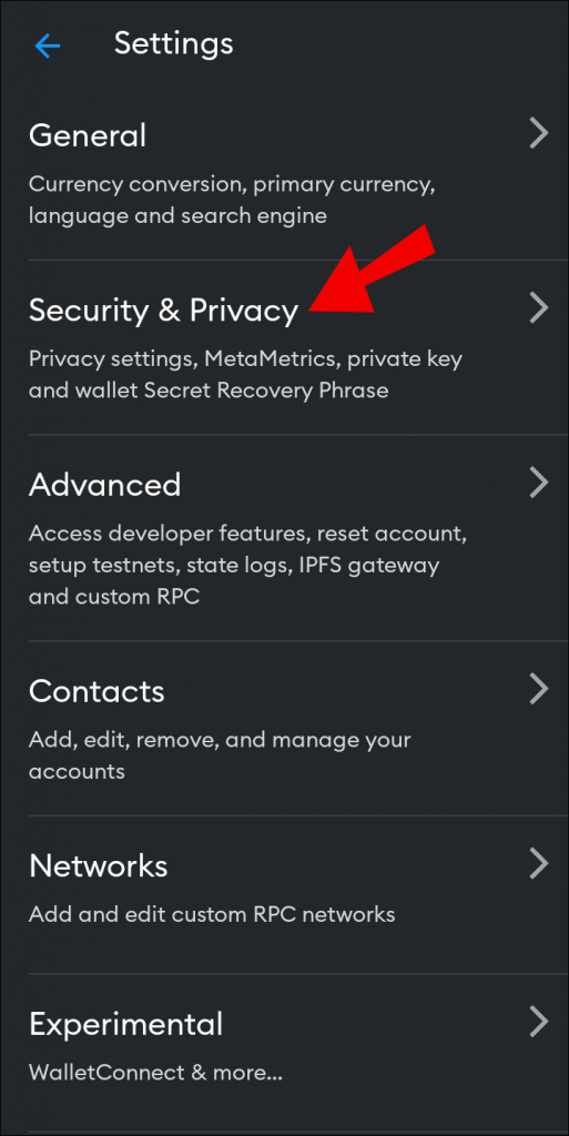 How To Find Your Secret Recovery Phrase in MetaMask
