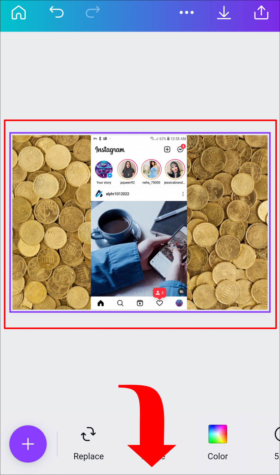 How to Make a Gradient in Canva