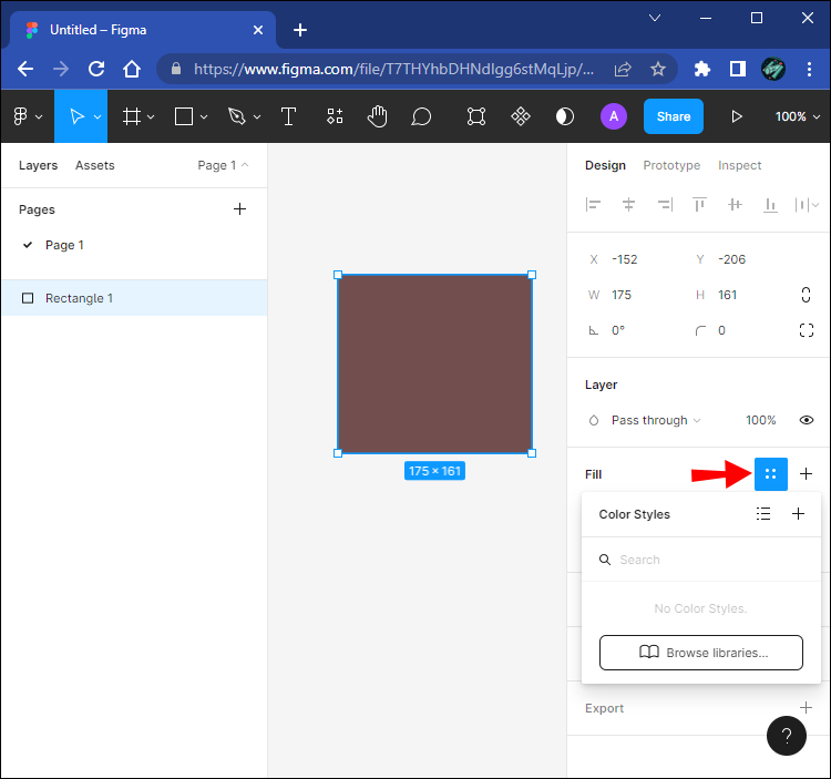 How To Change the Background Color in Figma