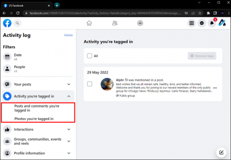 How to Check Who Tagged You on Facebook