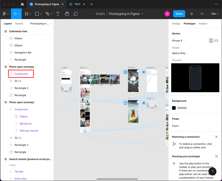 Why Is "On Click" Disabled in Figma? How To Fix