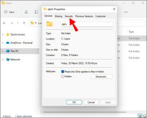 How To Fix a Folder That Keeps Reverting to Read Only