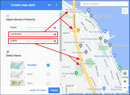 How to Turn Off Labels in Google Maps