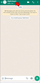 How To Create a Group in WhatsApp