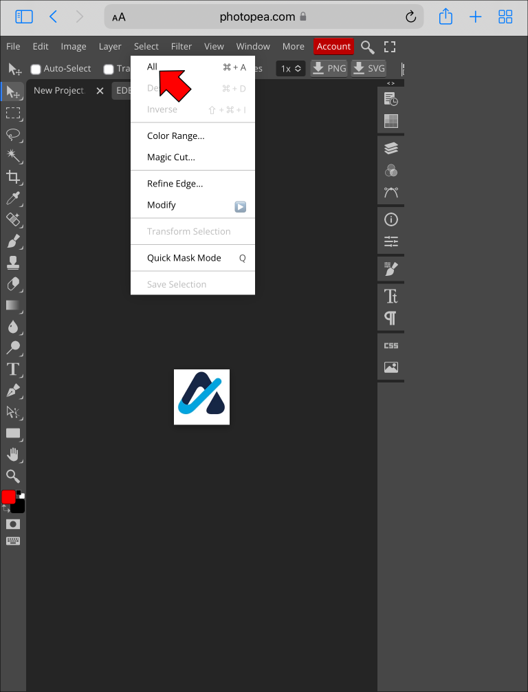 How To Resize an Image in PhotoPea