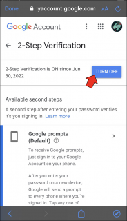 How To Turn Enable/Disable Two-Factor Authentication (2FA) for Gmail