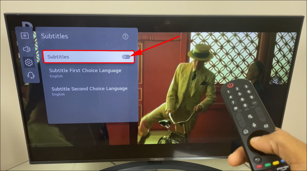 How To Turn Off Subtitles on an LG TV
