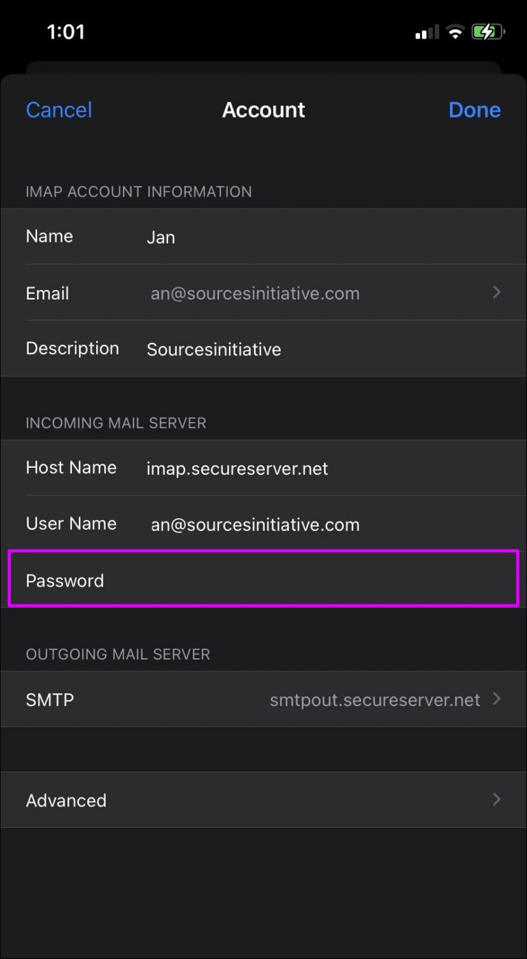 How To Set Up GoDaddy Email on an iPhone