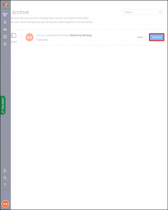 How to Undo in Monday