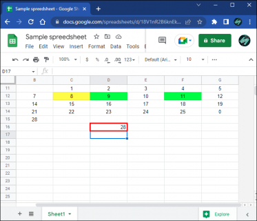 How to Count Cells in Google Sheets