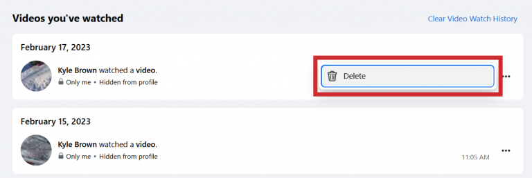 How to View Recently Watched Videos on Facebook