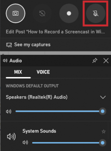 How to Record a Screencast in Windows 10
