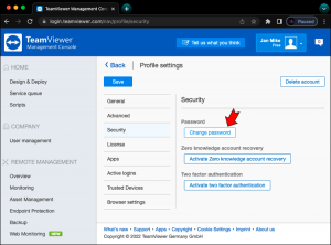 How To Change a Password in TeamViewer