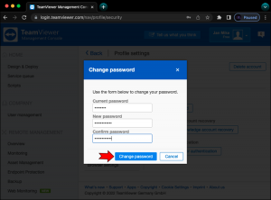 How To Change a Password in TeamViewer