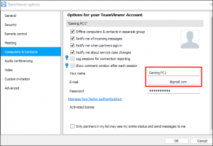 How To Change a Password in TeamViewer