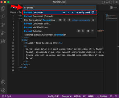 How To Use Prettier In Vs Code