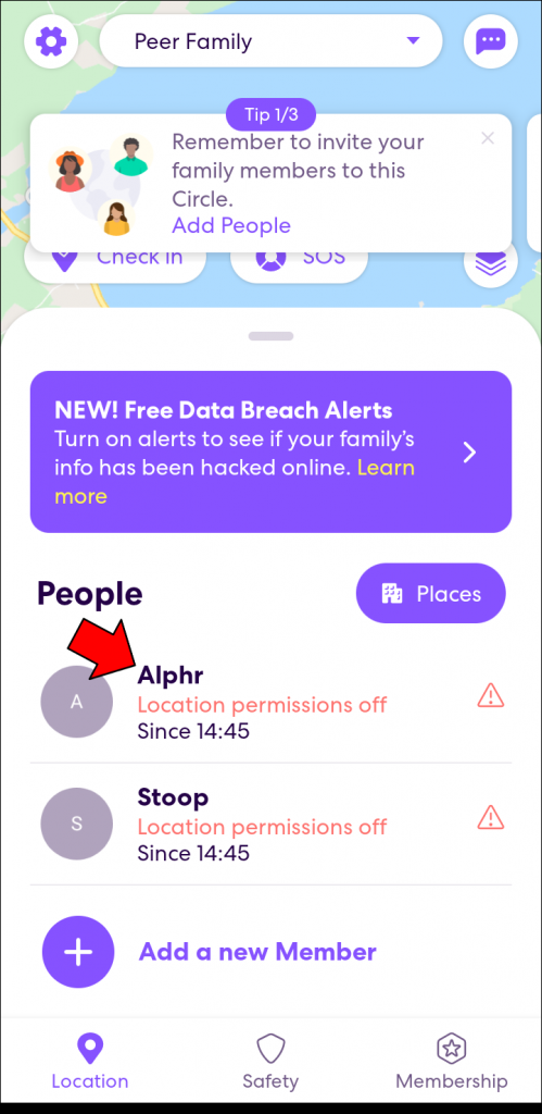 A List of Life360 Map Icon Meanings