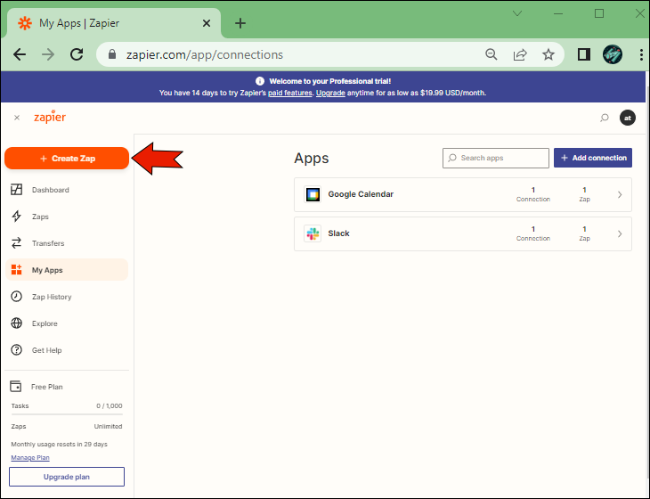 How To Create a Zap in Zapier