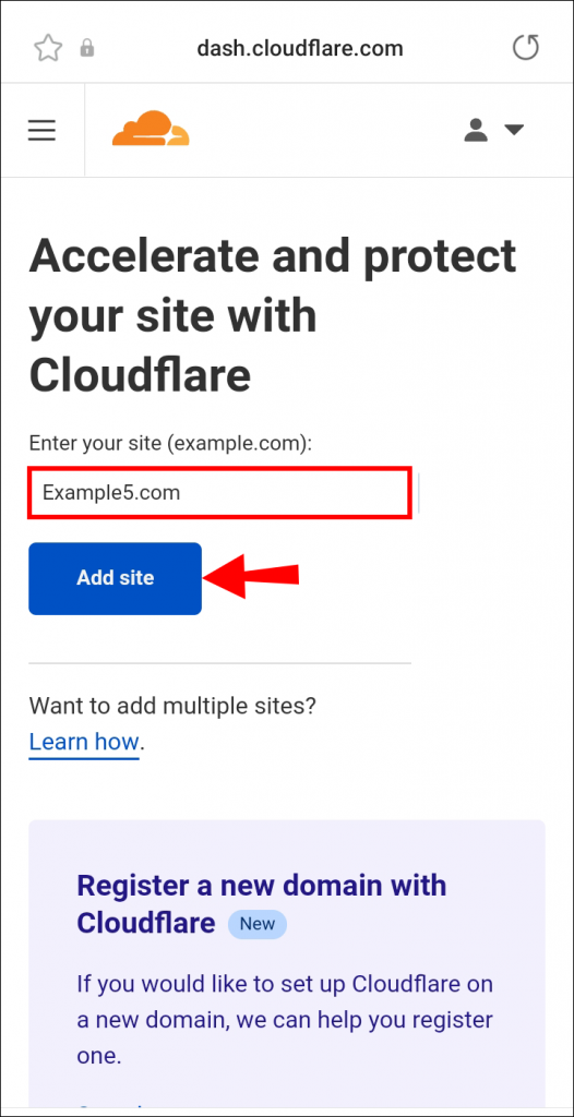 How To Add Domains in Cloudflare