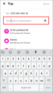 How To Add a Stop in Lyft