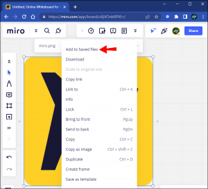 How to Add an Image on Miro