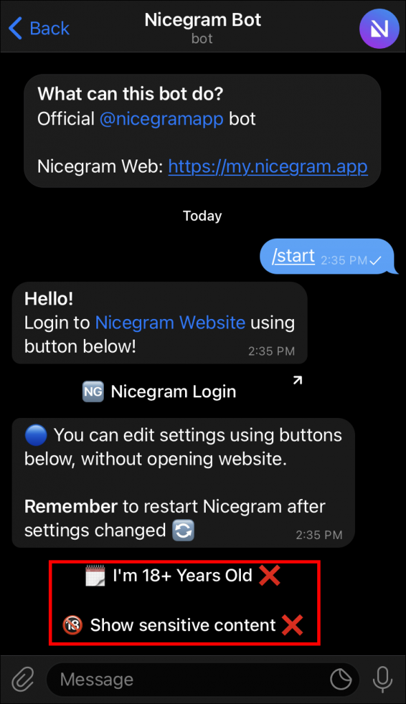 Fixing This Channel Can’t Be Displayed in Telegram