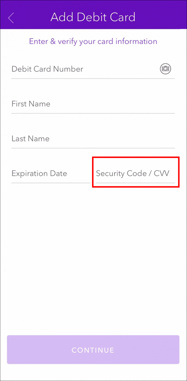 How to Change Your Card in Zelle