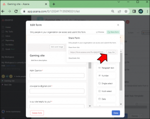 How to Create a Form in Asana