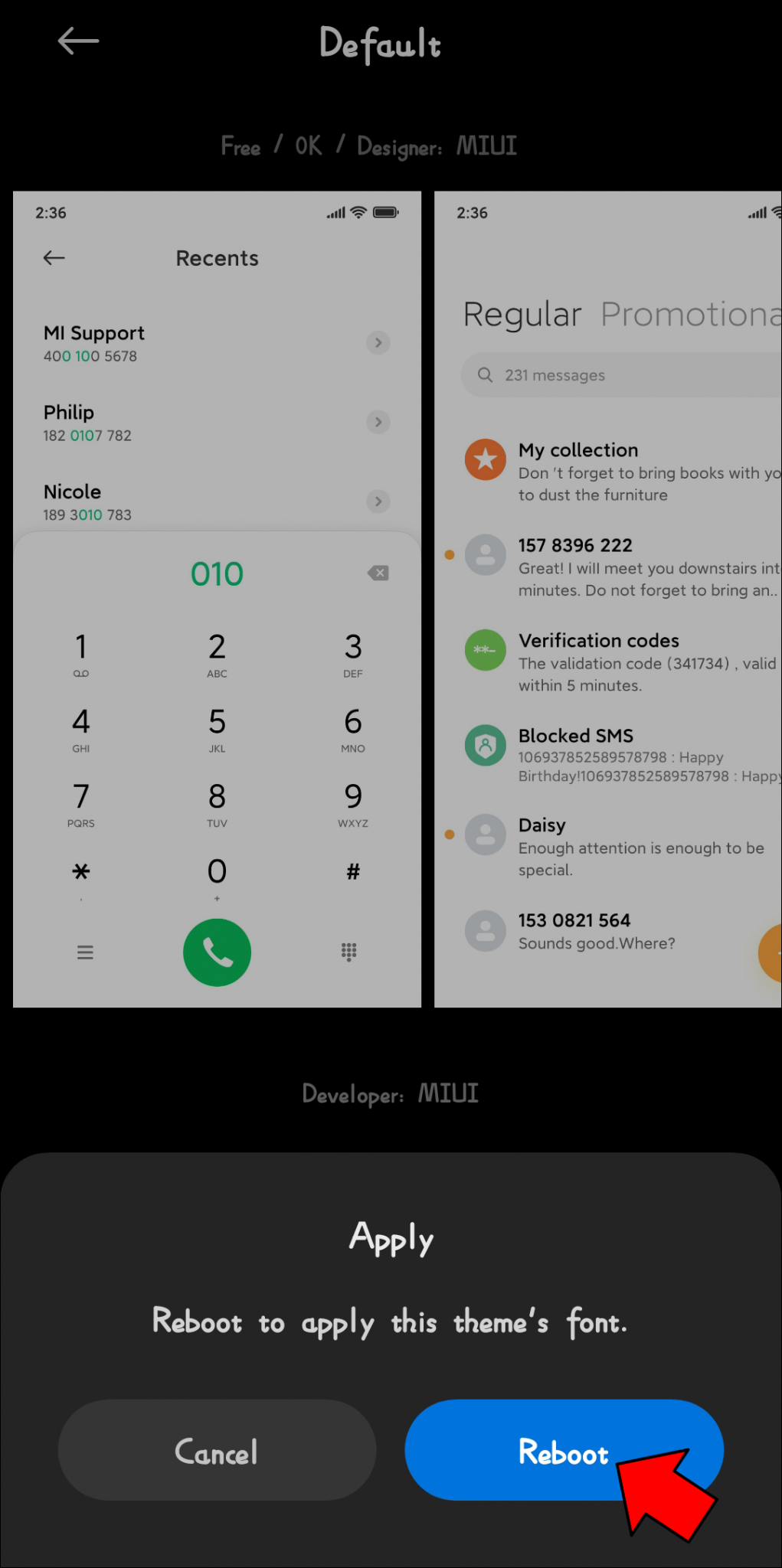 How To Change the Font in MIUI