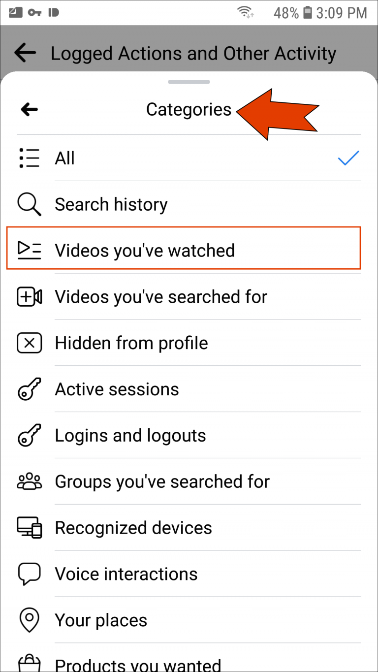 How to View Recently Watched Videos on Facebook