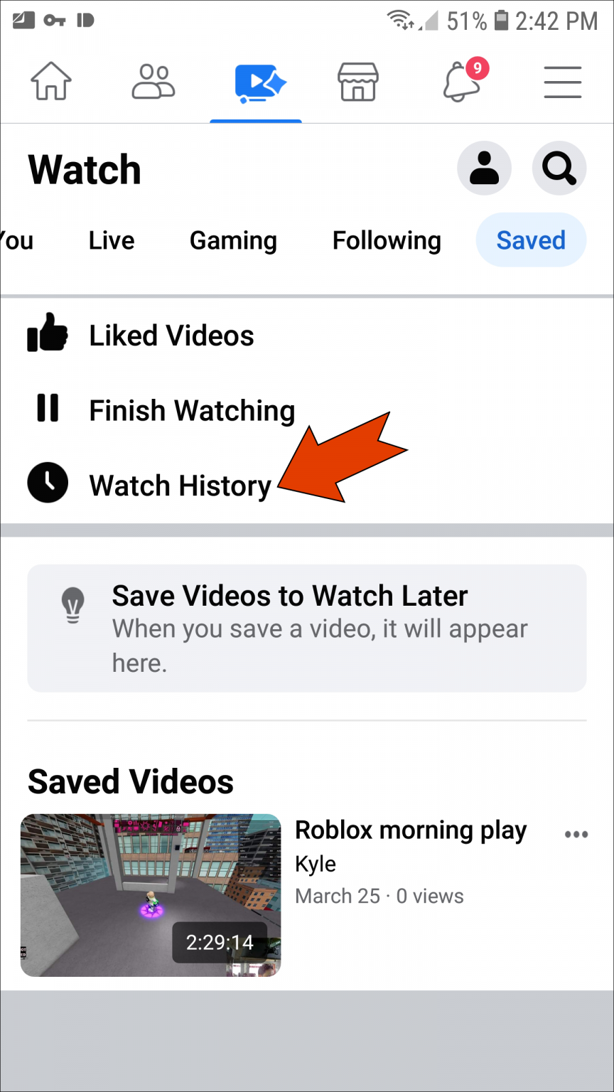 How to View Recently Watched Videos on Facebook