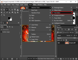 How To Move a Selection in Gimp