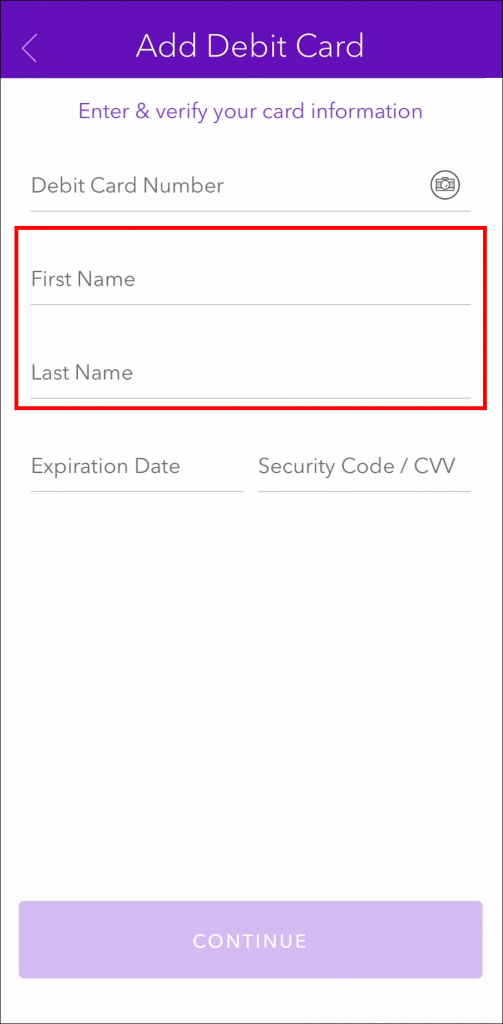 How to Change Your Card in Zelle