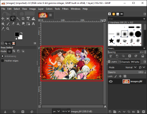 How To Move a Selection in Gimp
