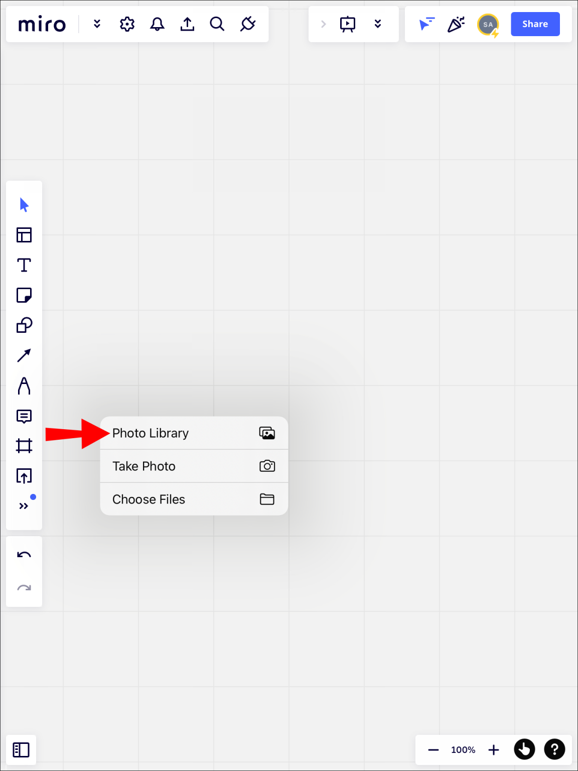 How to Add an Image on Miro