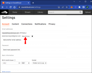 How To Change Your Email Address in SoundCloud